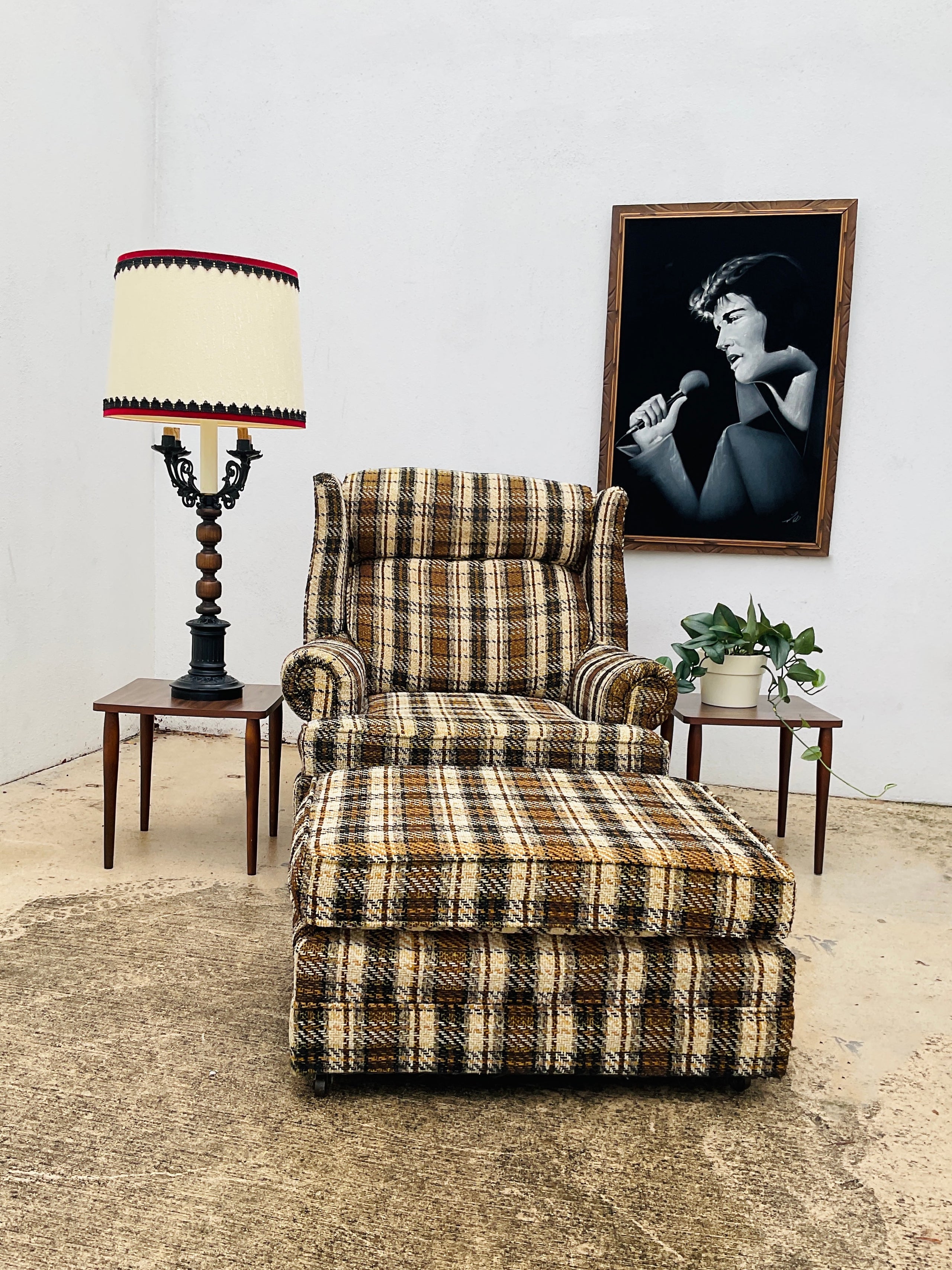 Small 70s Laminate Side Tables | Revival Vintage